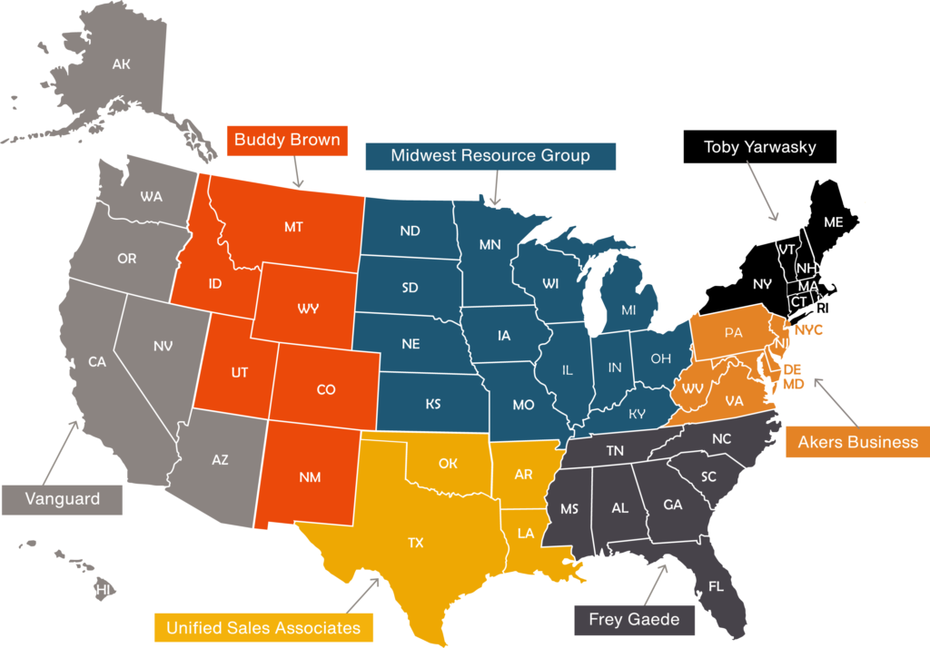 Dealer Map - Diversified Spaces