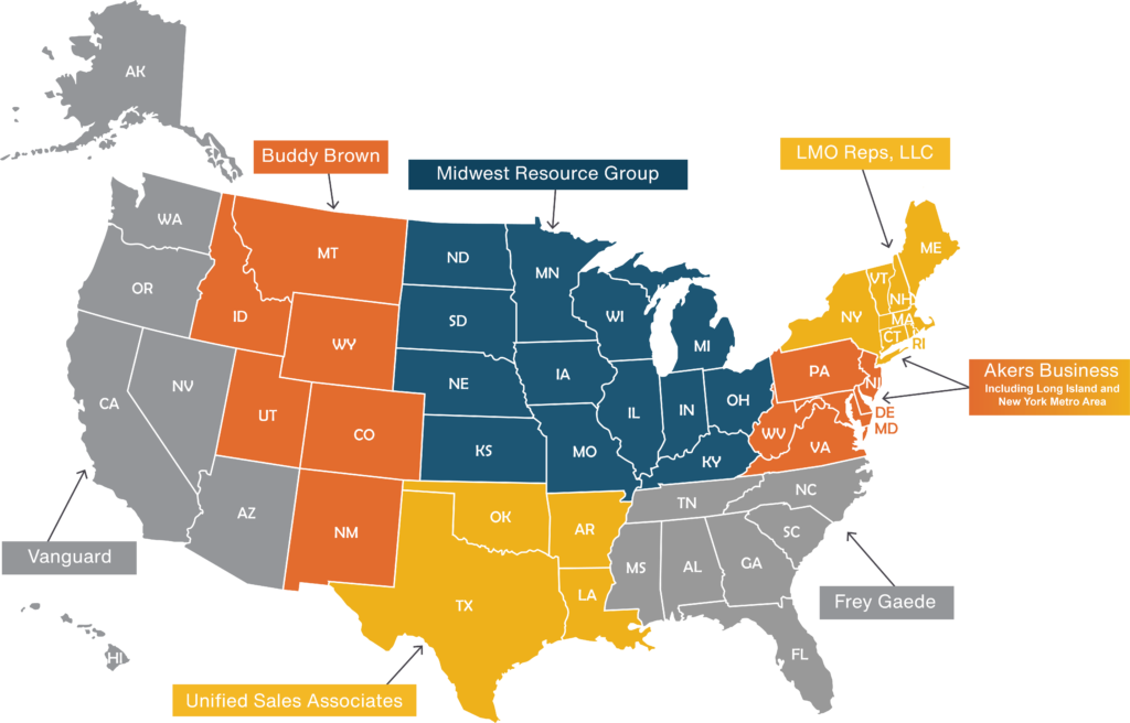 Dealer Map - Diversified Spaces