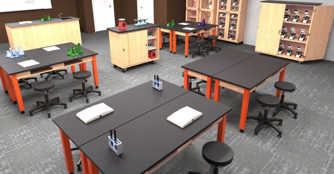 How to Choose the Right School Lab Countertop | Diversified Spaces